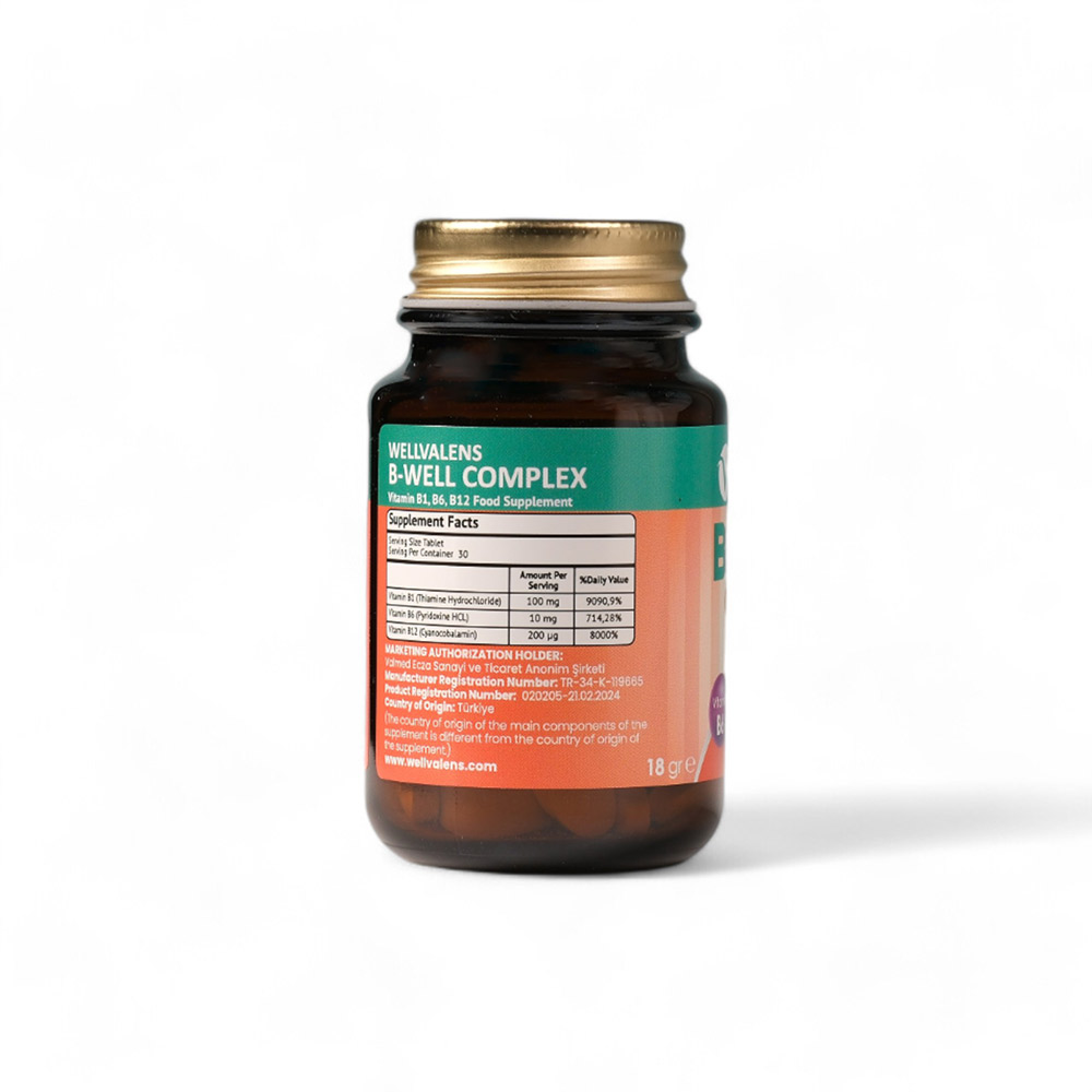 B-Well Complex 30 Tablet - Wellvalens