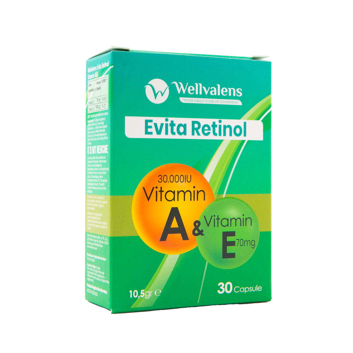 Evita Retinol 30 Capsule - Wellvalens