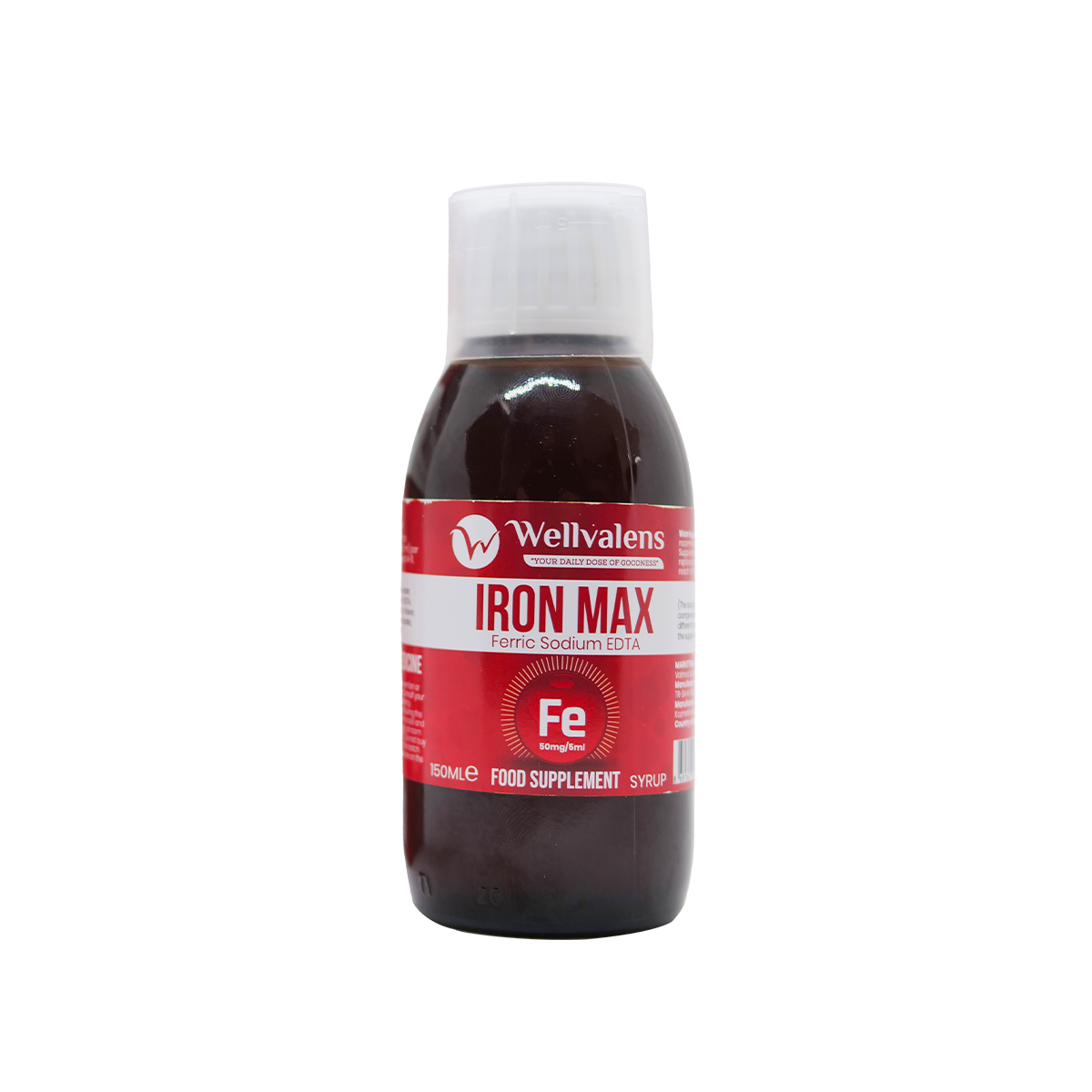 Iron Max Syrup - Wellvalens