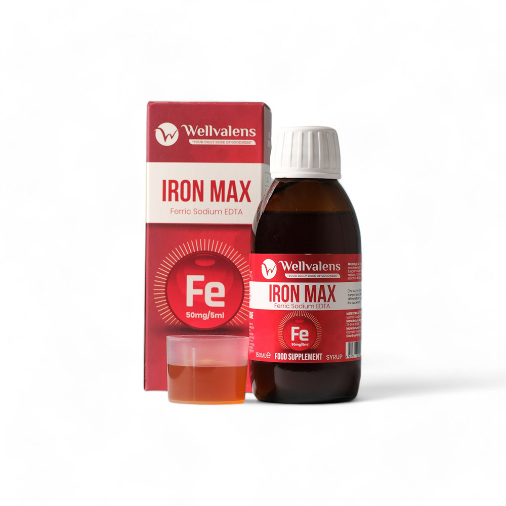 Iron Max Syrup - Wellvalens