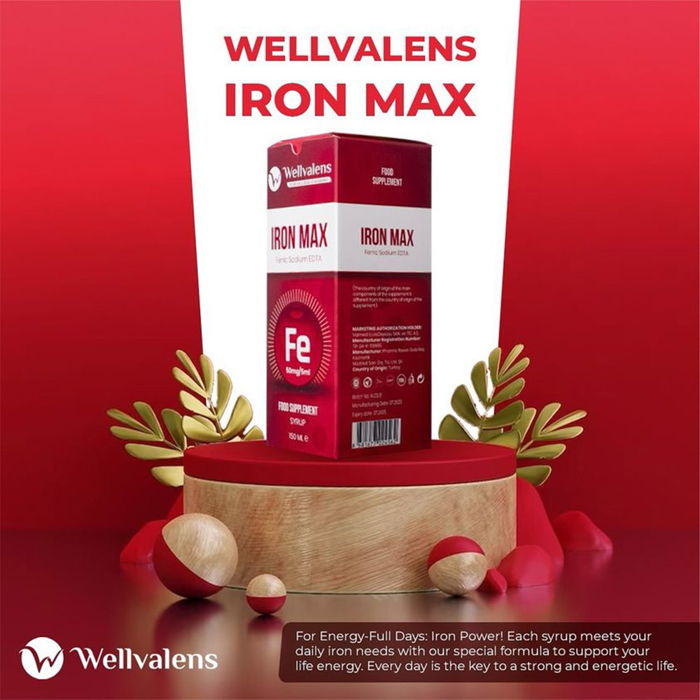 Iron Max Syrup - Wellvalens