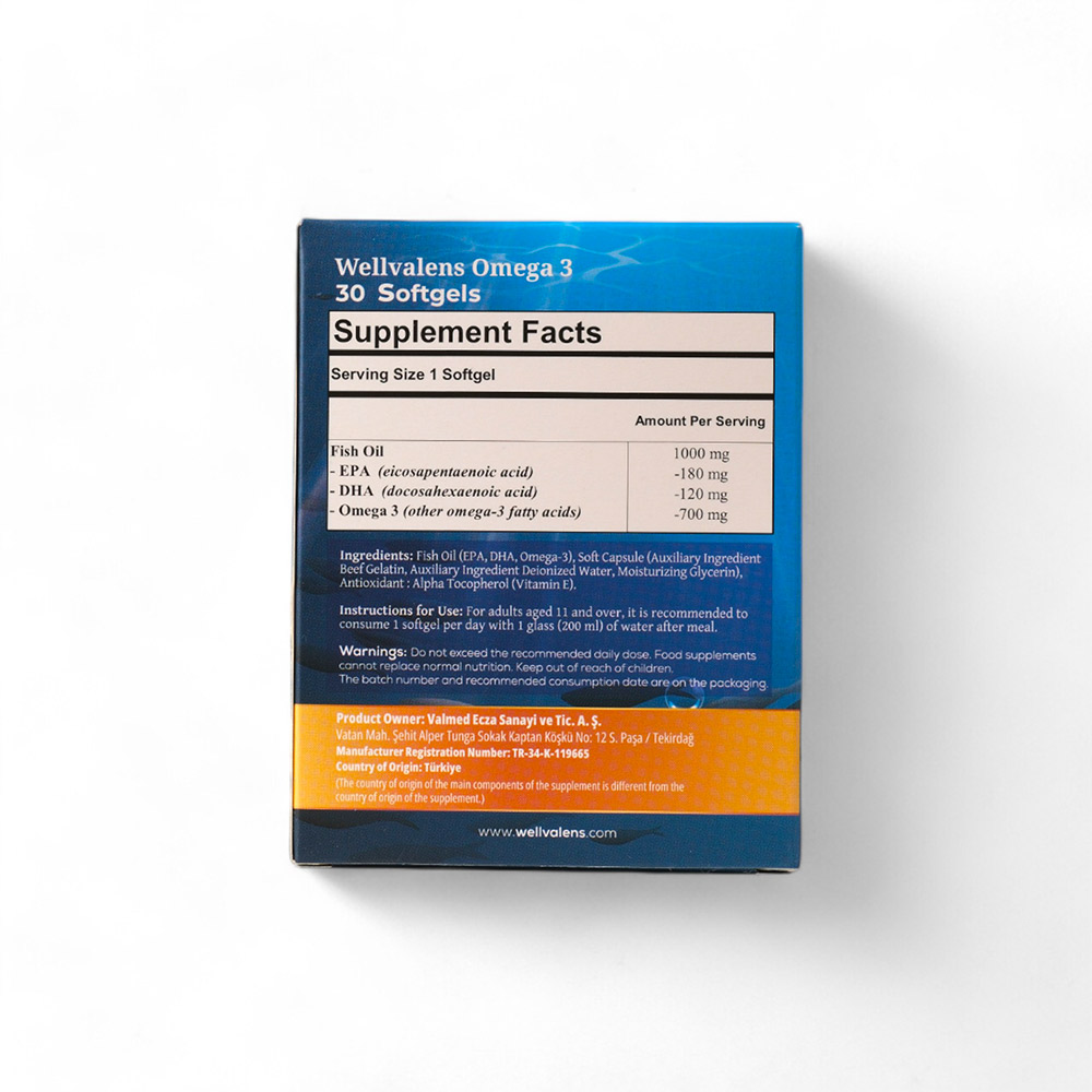 Omega-3 - Wellvalens