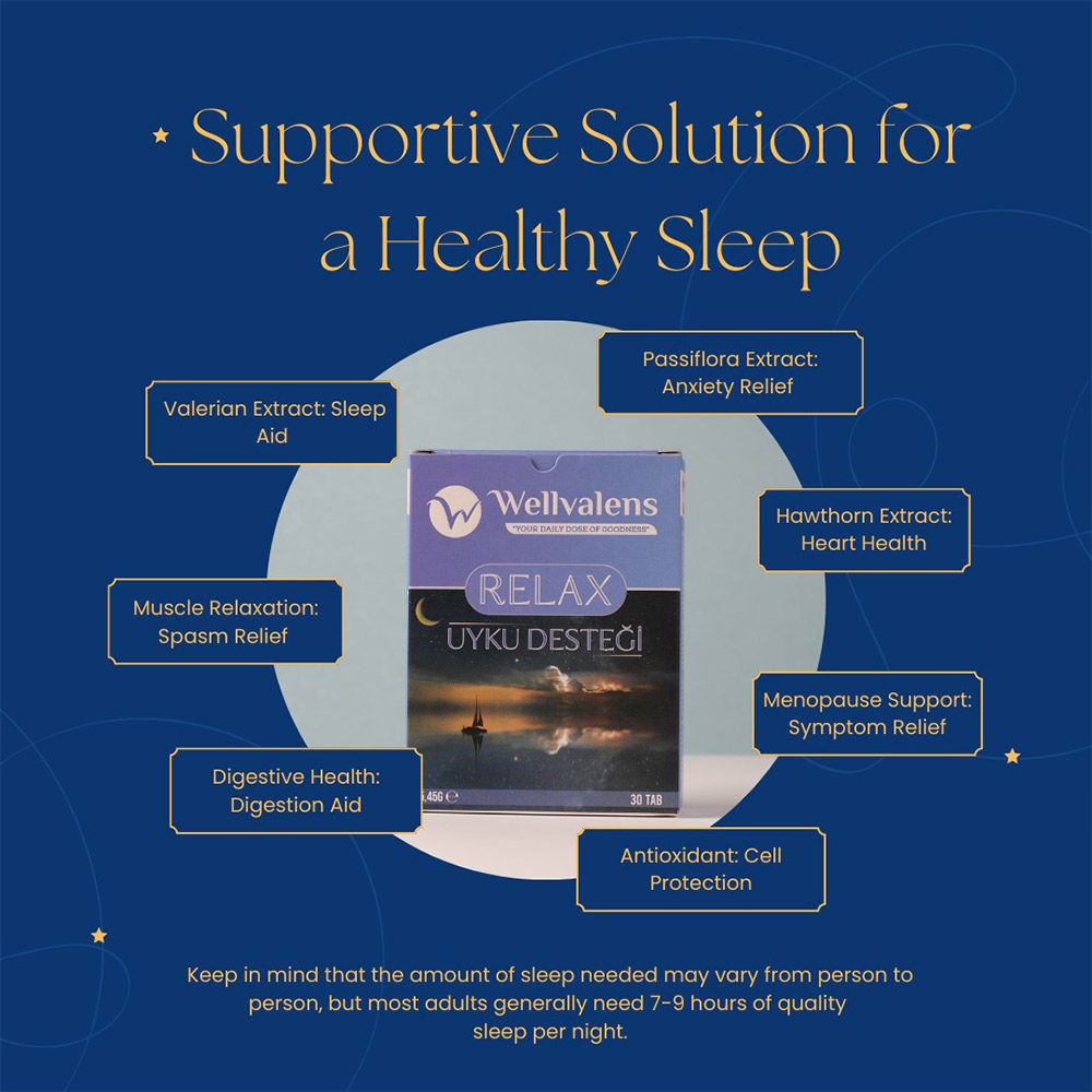 Relax Tablets - Wellvalens