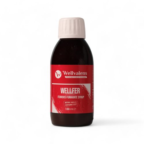 Wellfer Ferrous Fumarate Syrup - Wellvalens